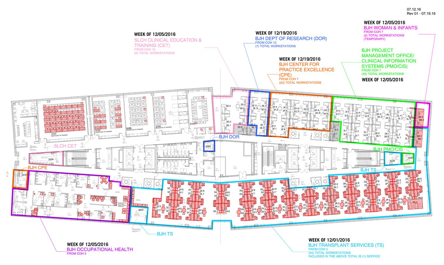 BJC HealthCare: COH to Mid Campus Center (MCC) Move Management - Oculus ...